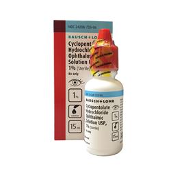 Cyclopentolate Hydrochloride 1% 15 mL - Bausch & Lomb