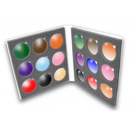 18-Spot Folding Book Style Lens Display