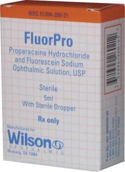 FluorPro Fluorescein Sodium .25% Proparacaine HCL .5%